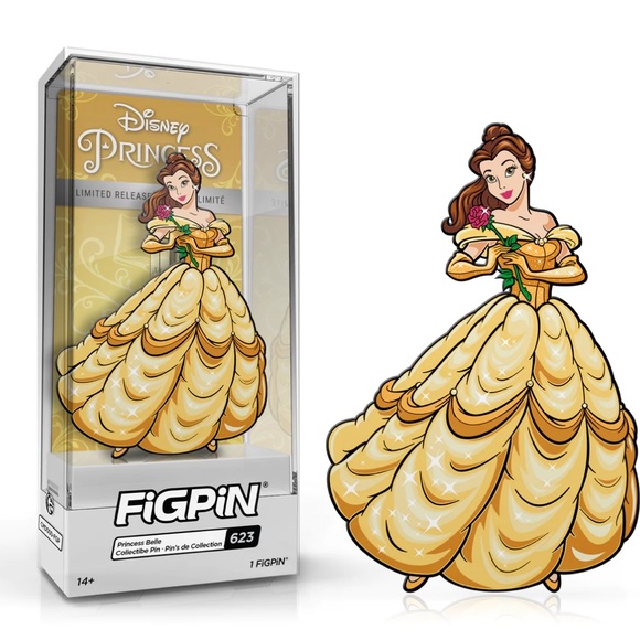 Disney | Other | Belle Disney Fig Pin | Poshmark